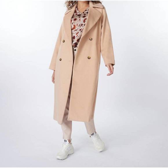 ESQUALO | Jackets & Coats | New Esqualo Clara Oversized Coat In Camel ...